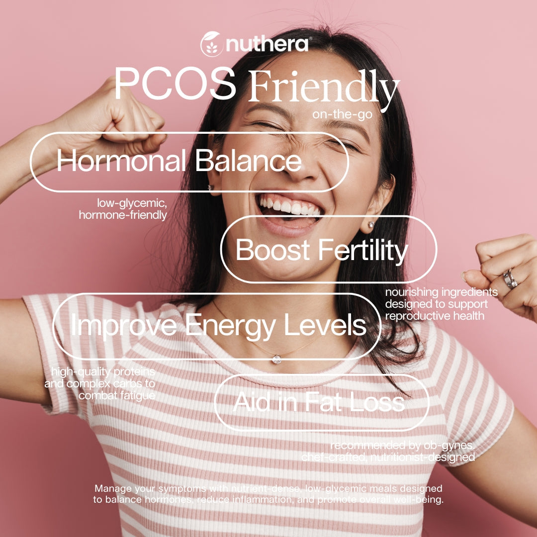 PCOS-Friendly Plans | Hormonal Balance & Symptom Management | Nuthera®